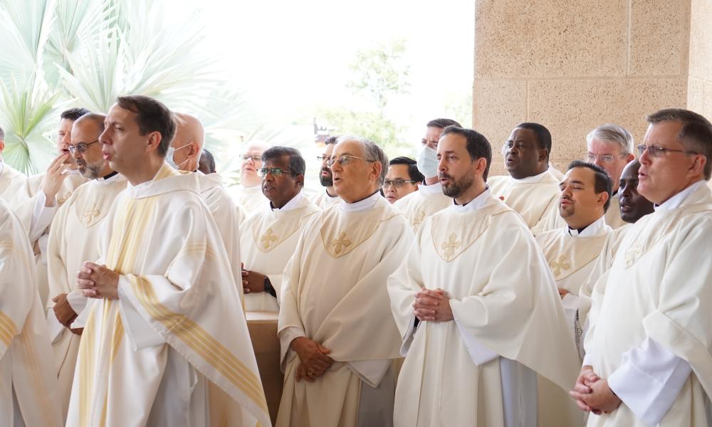 Celebrating the Life of Father Carl Melchior | Gulf Coast Catholic