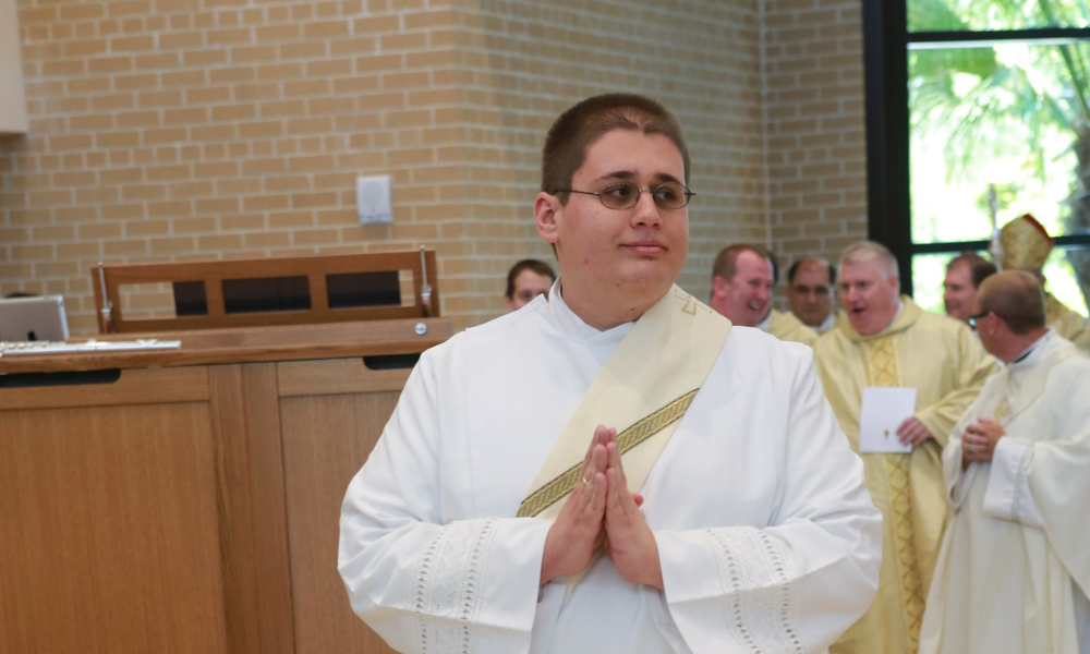 What’s His Story? Father Jonathan Emery | Gulf Coast Catholic