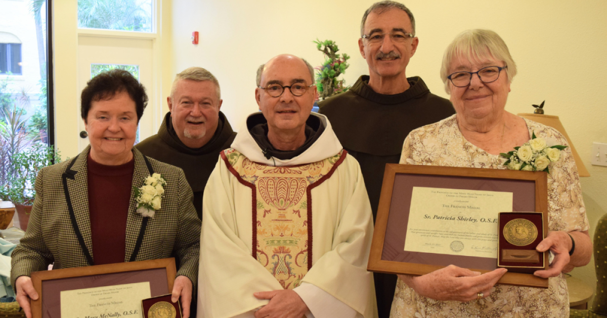 Franciscan Sisters Honored by Friars | Gulf Coast Catholic