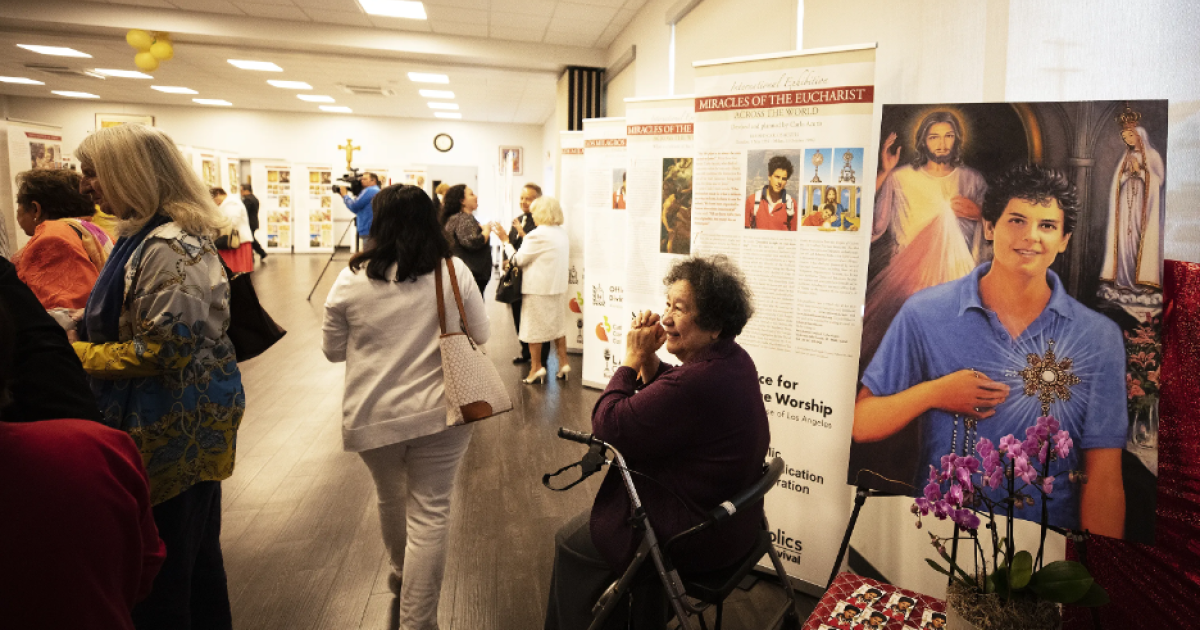 Blessed Carlo Acutis’ Eucharistic Miracles Exhibit Goes to Hollywood ...