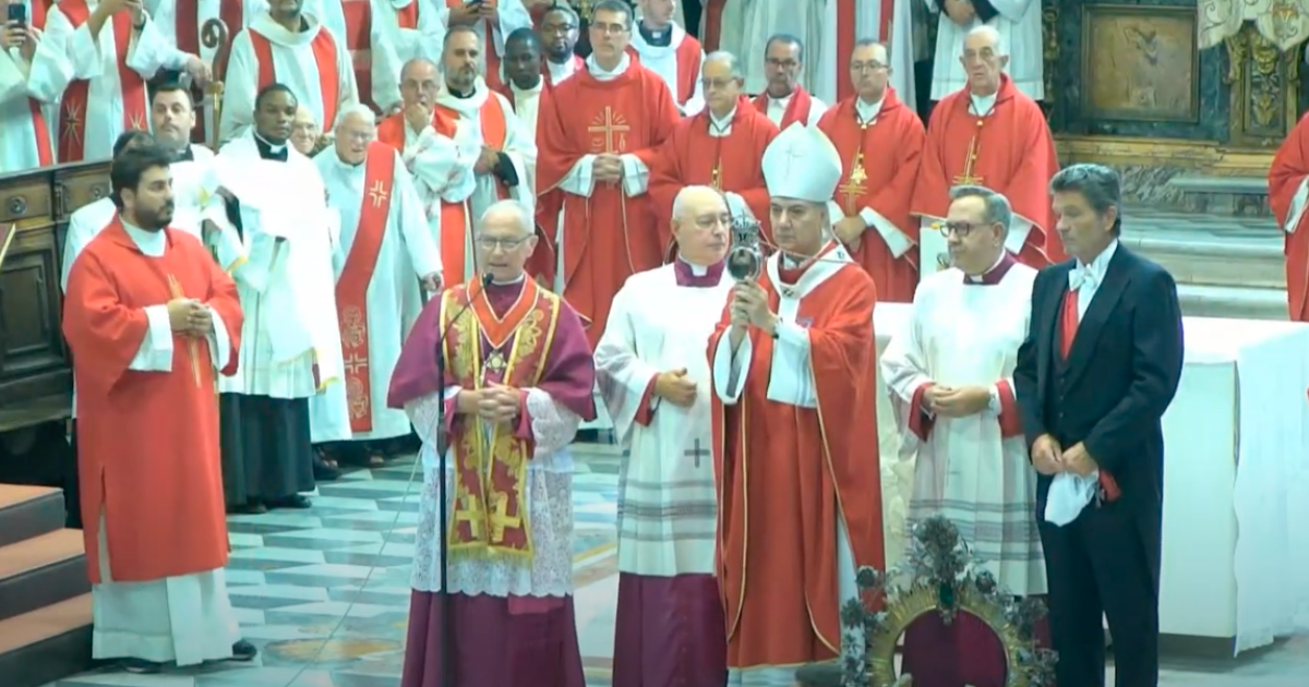 Blood of St. Januarius ‘Completely Liquefied’ on Feast Day | Gulf Coast ...