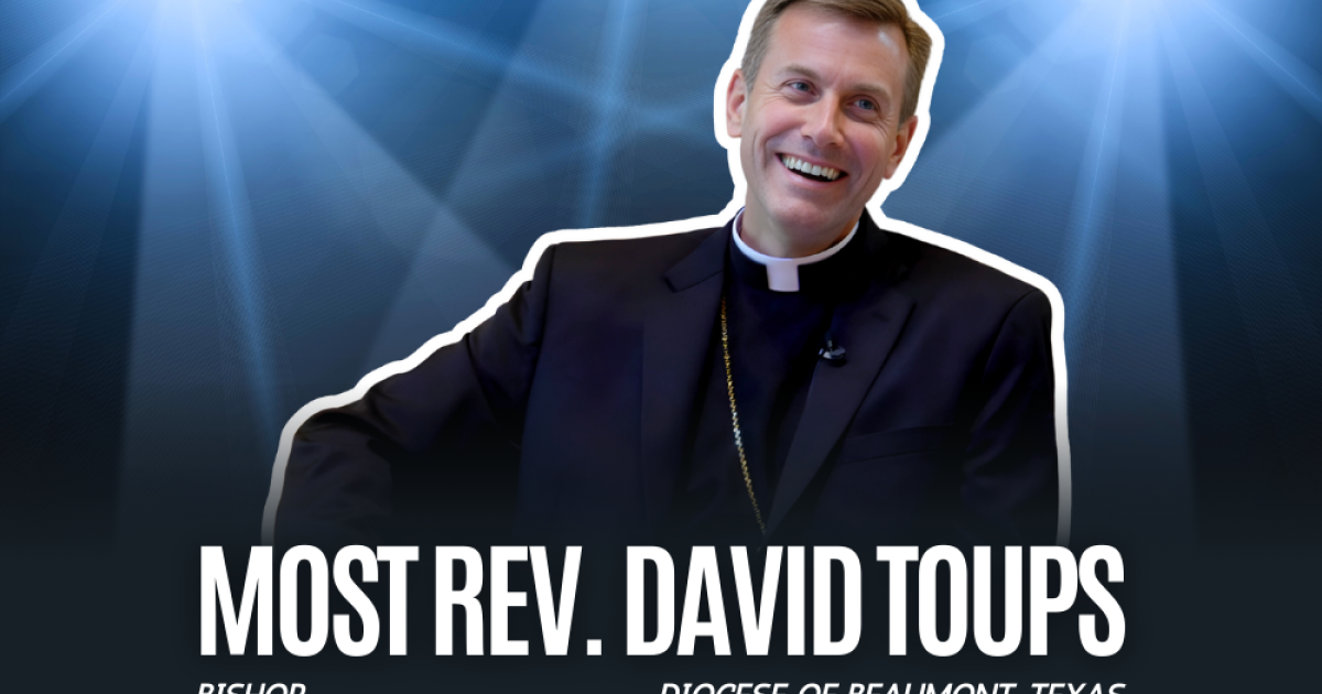 Eucharistic Encounter Headliner Q&A: Bishop David Toups | Gulf Coast ...