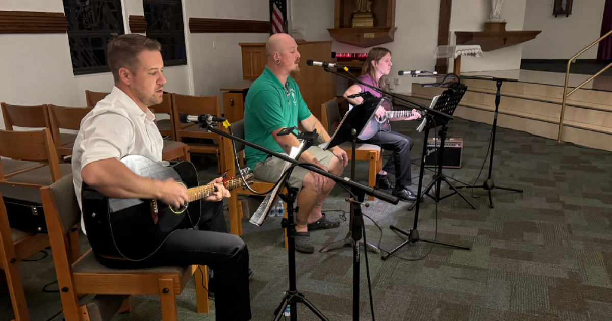 Three Musicians Share Talent and a New Faith | Gulf Coast Catholic